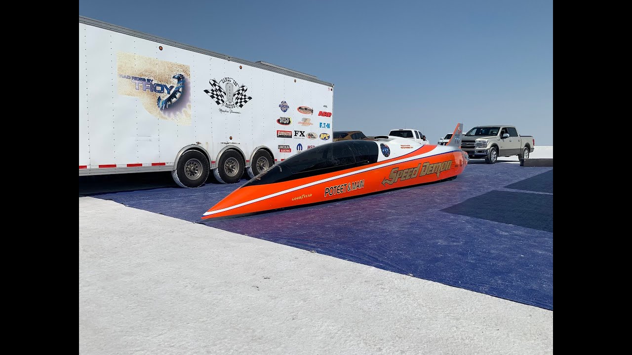 Bonneville Speed Week 2021 Speed Demon Does 480mph - YouTube
