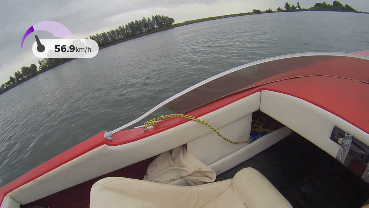 Piranha Espada, Merc 135 V6, testing 11.5" setback - YouTube