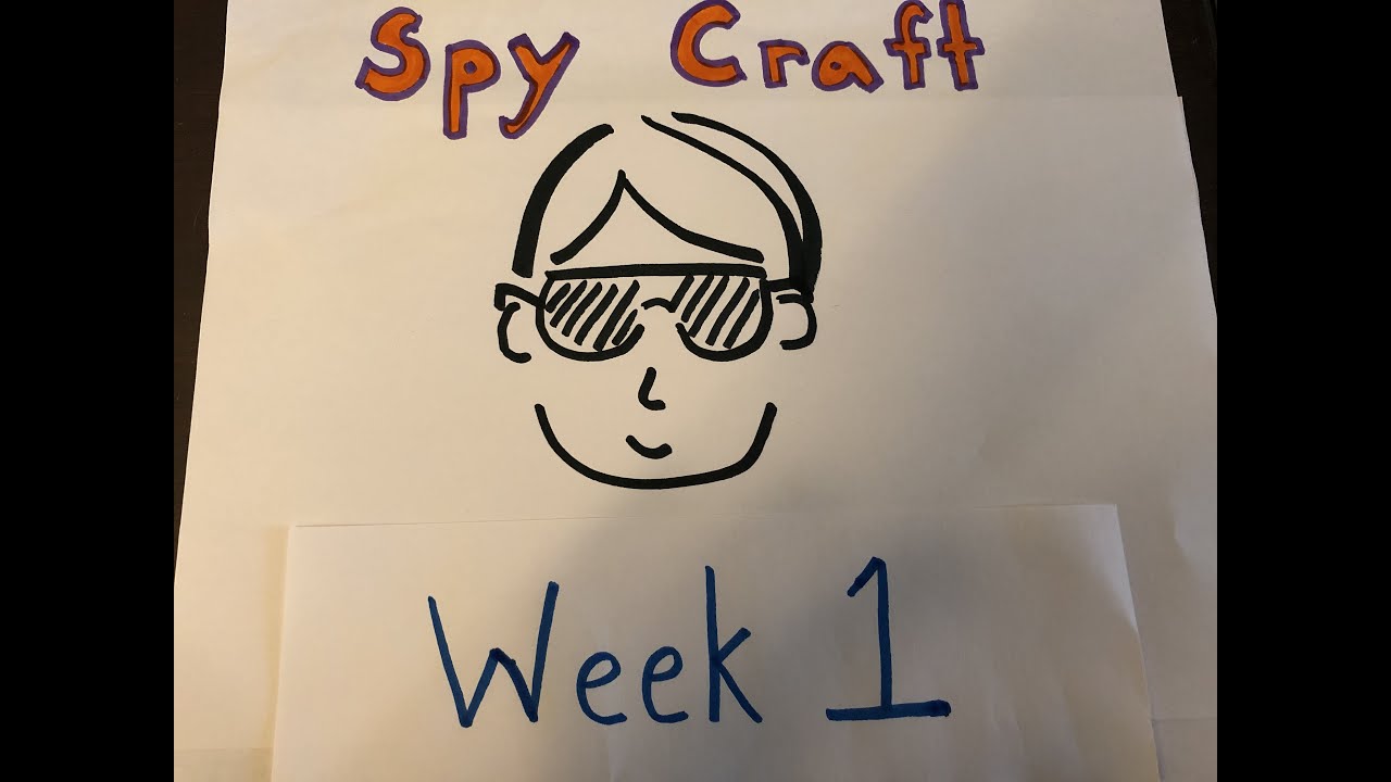 Spy Craft Week 1- Encoded Messages - YouTube