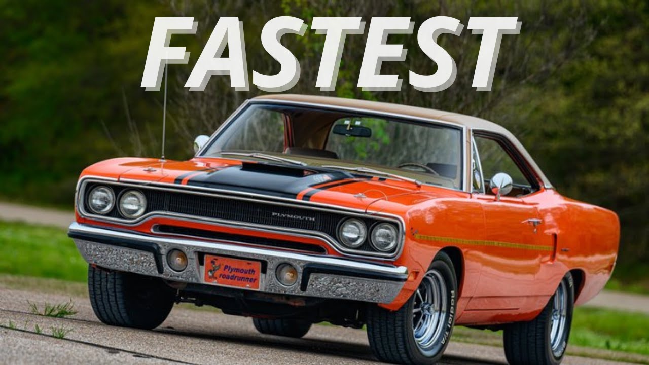 10 FASTEST 1970s Cars Too Powerful for Their Time - YouTube