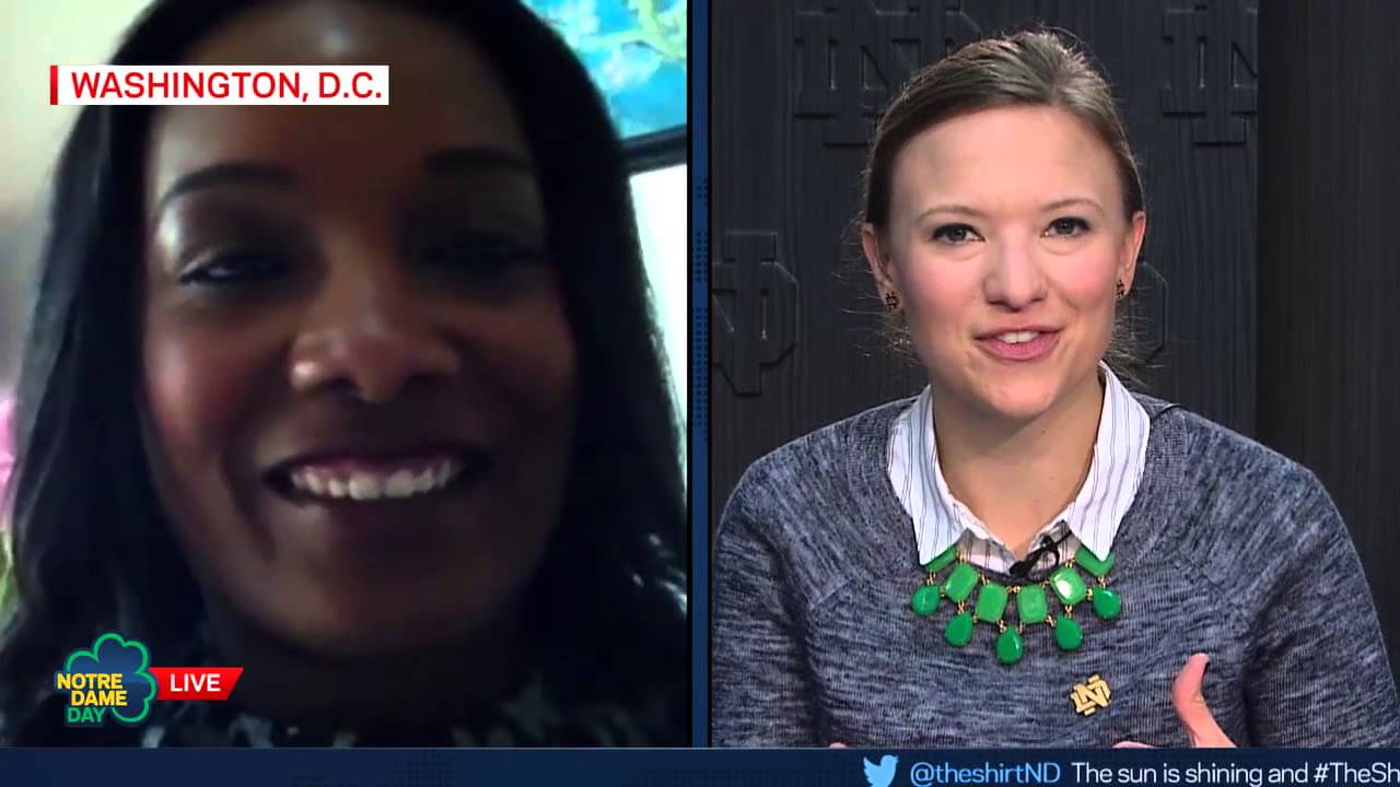 Arienne Thompson '04 Interview - Notre Dame Day 2015 - YouTube