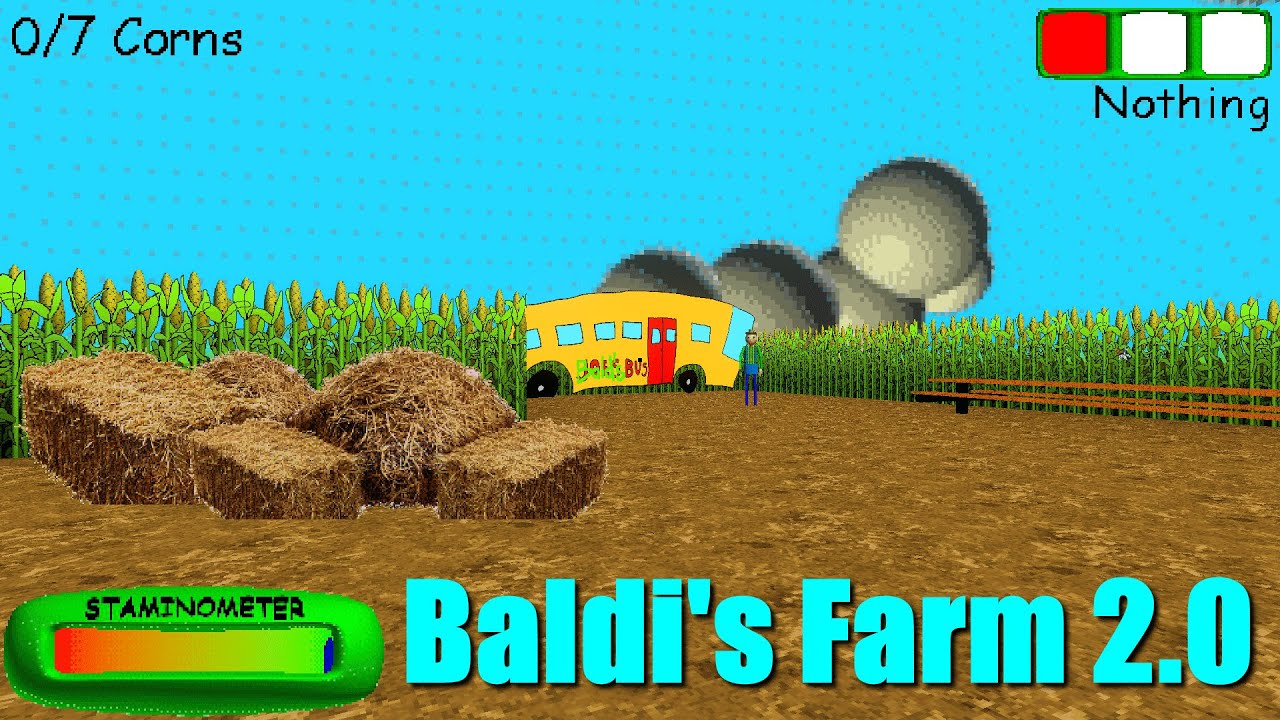 Baldi's Basics Modded - Baldi's Farm 2.0 - YouTube