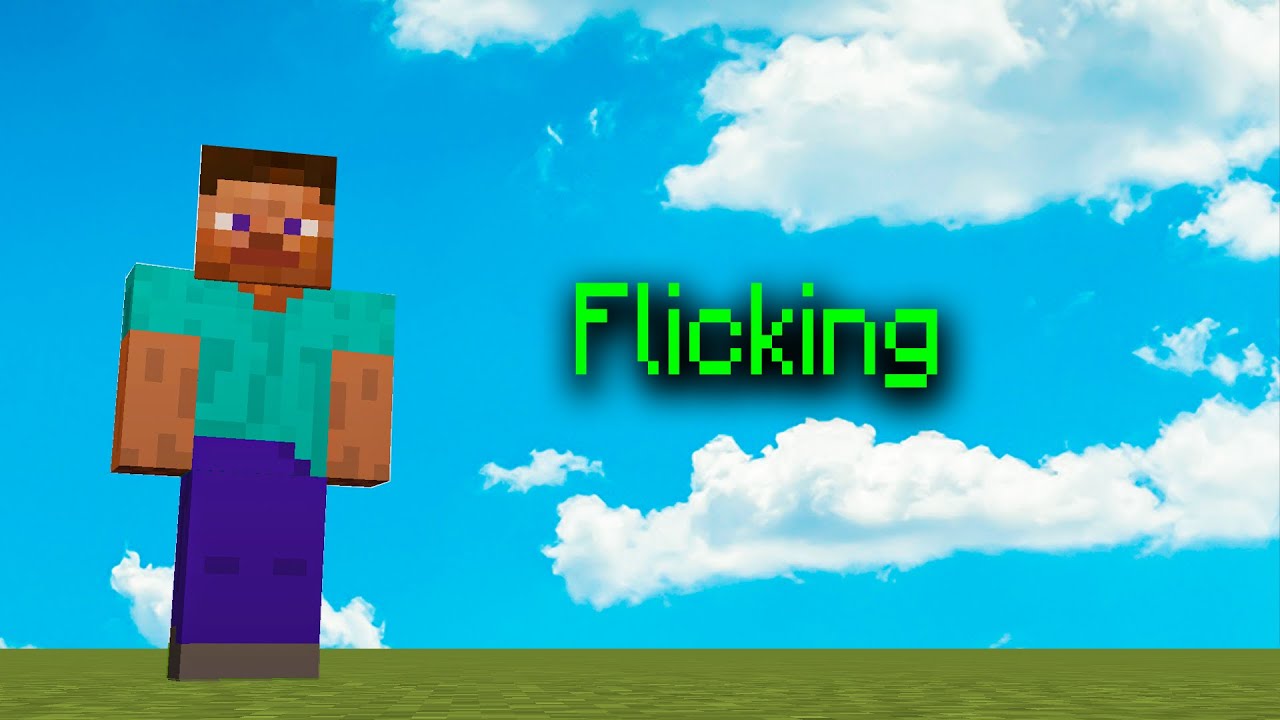 So I Learned How To FLICK in Minecraft Pvp - YouTube