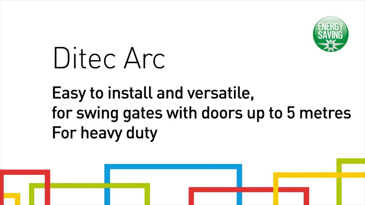 Promatic By Ditec | ARC Automatismo Ditec - YouTube