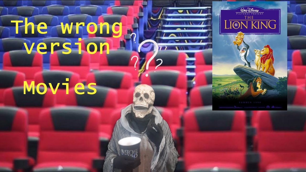 Wrong movie version: The Lion King (Wrong movie version #001 )| #disney #thelionking #comedy ...