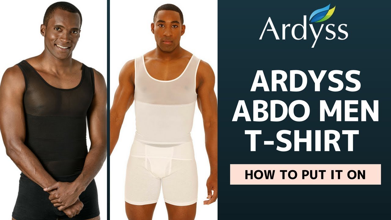 HOW TO PUT ON ARDYSS ABDO MEN T-SHIR | PROTECT YOUR SPINE FROM ...