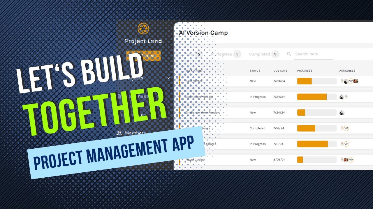Project Management App Built on Bubble: Tutorial - Lesson 1 - YouTube