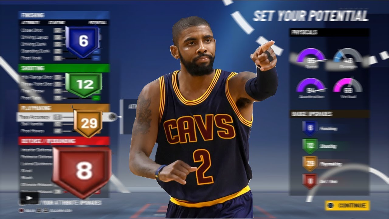 THE BEST KYRIE IRVING BUILD IN NBA 2k21 - YouTube