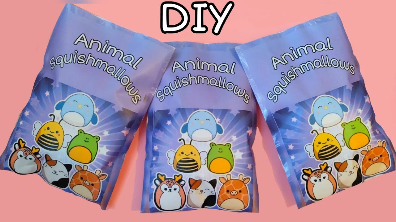 [💸paper diy💸] Unboxing the Cutest Paper DIY Squishmallows Blind bags ...