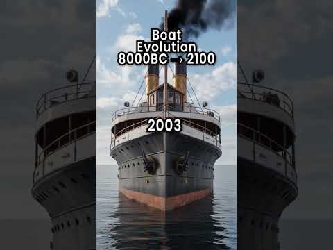 Evolution of Boats: From 8000 BC to 2100 🚤