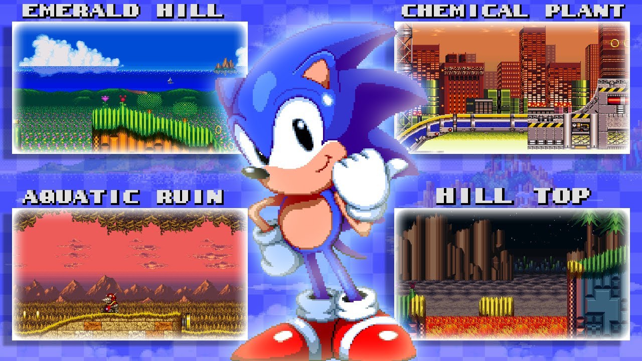 Sonic 2 With Better Stages - YouTube
