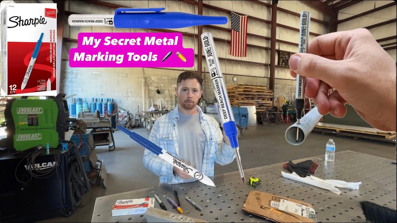 “Welders Favorite metal marking markers and pencils" - steel - aluminum ...
