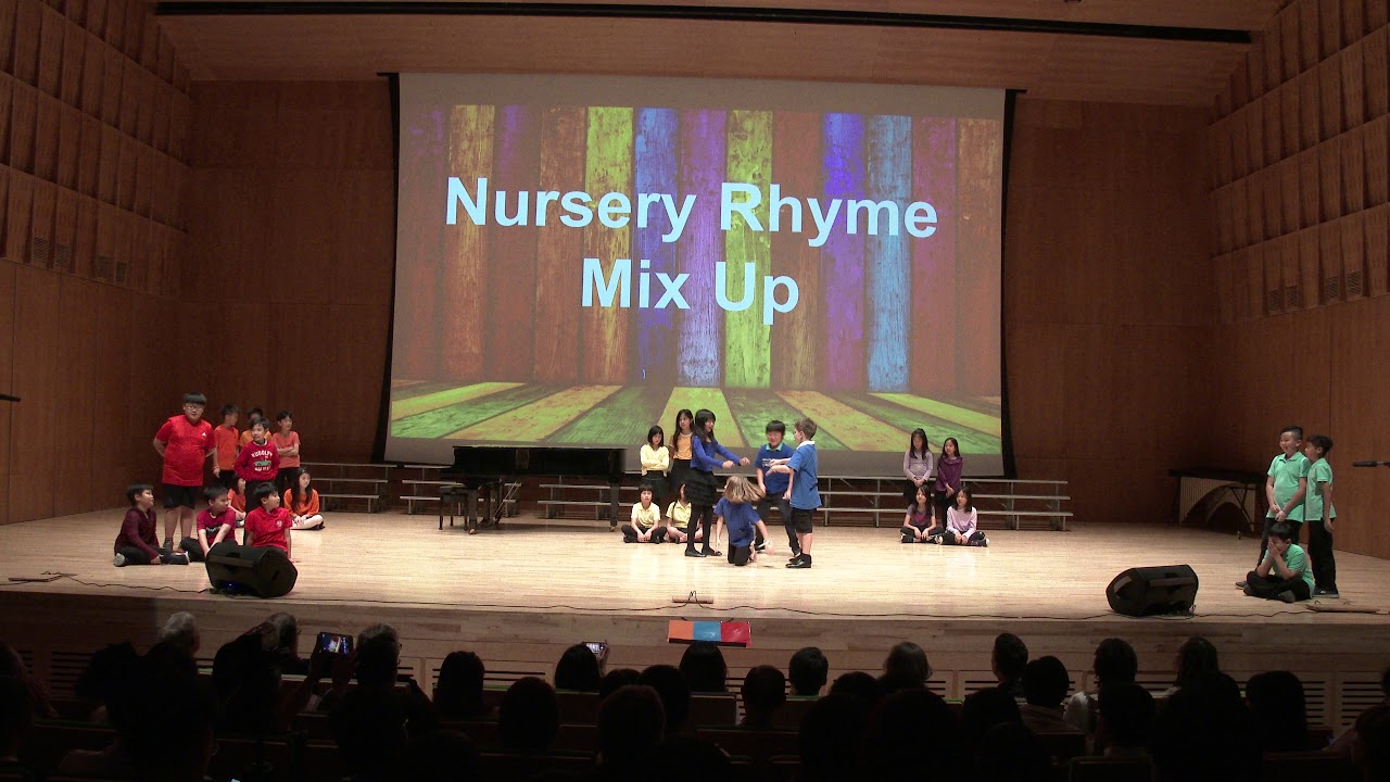 Grade 4C Drama - Nursery Rhyme Mix Up - YouTube