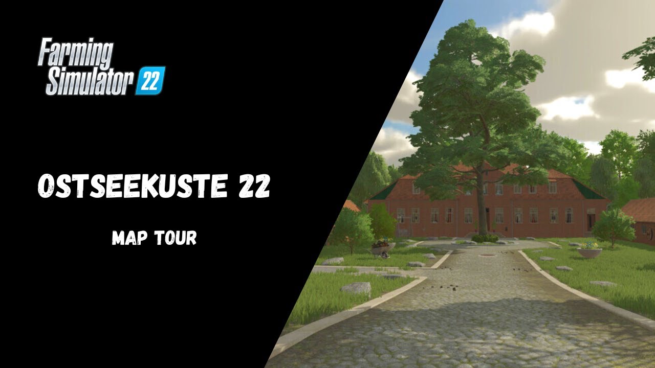 Ostseekuste 22 Map Tour - Farming Simulator 22 XBOX - YouTube