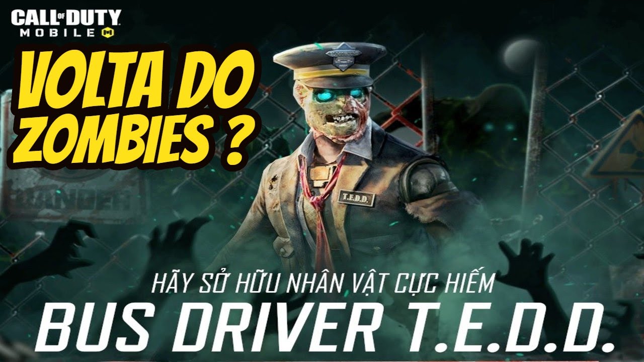 VOLTA DO ZOMBIES E SOBRE O TEDD - CALL OF DUTY MOBILE - YouTube