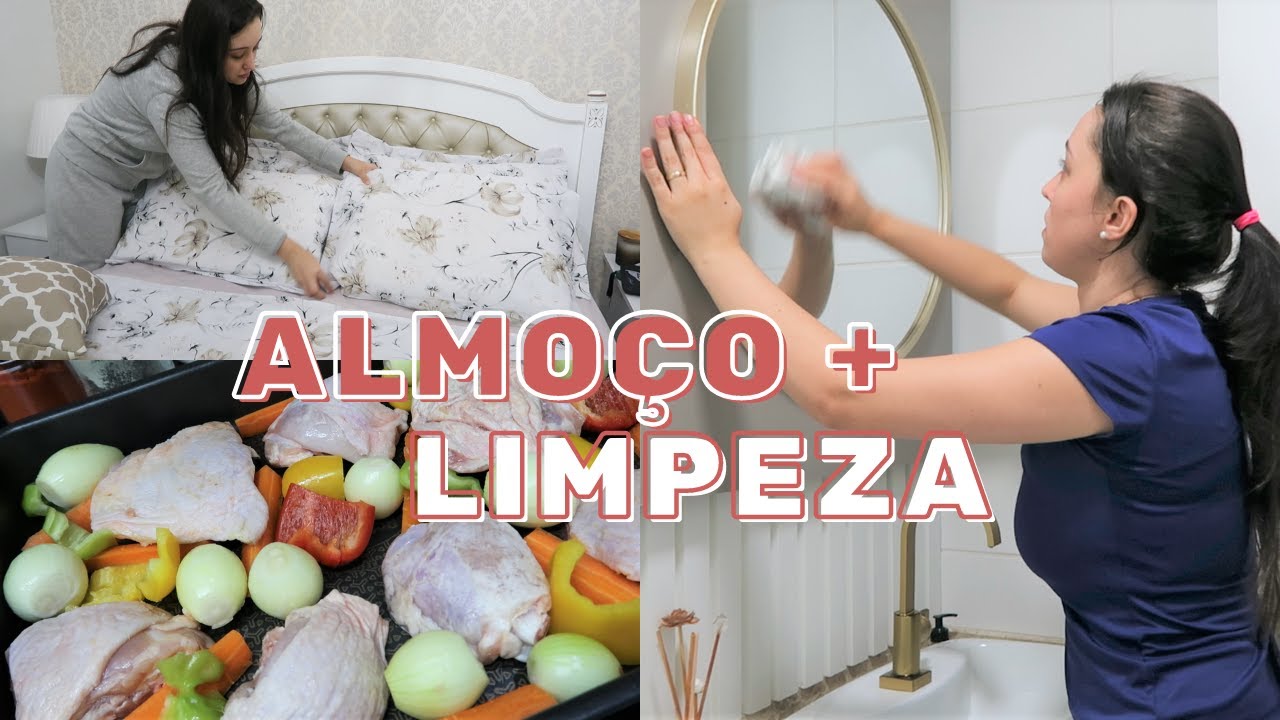 O QUE ODEIO FAZER NA LIMPEZA DO APÊ, SOBRECOXA DE FRANGO P/ O ALMOÇO E ...