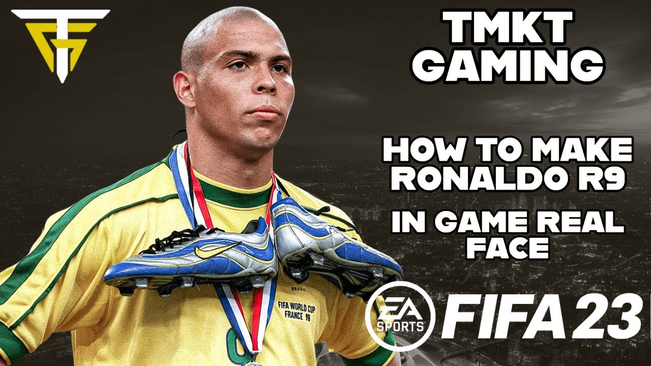 FIFA 23 - How To Make Ronaldo (R9) - In Game Real Face! - YouTube