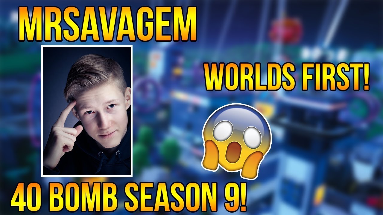 MR SAVAGE DROPS 40 KILLS IN SEASON 9 (*World's First*) - YouTube