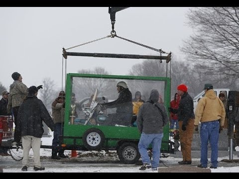 U.S. Man Buried Astride Beloved Harley Davidson Motorcycle - YouTube