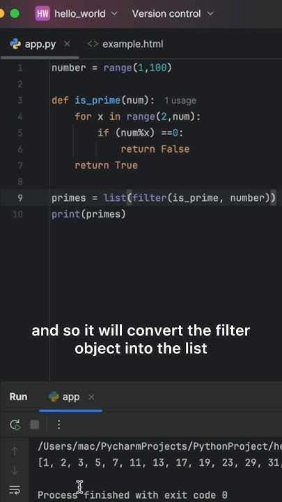 All Python Programmers Must Know This filter() Function! #PythonTips #CodingTricks #LearnPython ...