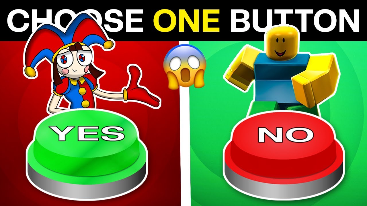 Choose One Button! YES or NO Challenge - YouTube
