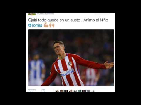 Fernando Torres flooded with well wishes and support on social media after head injury