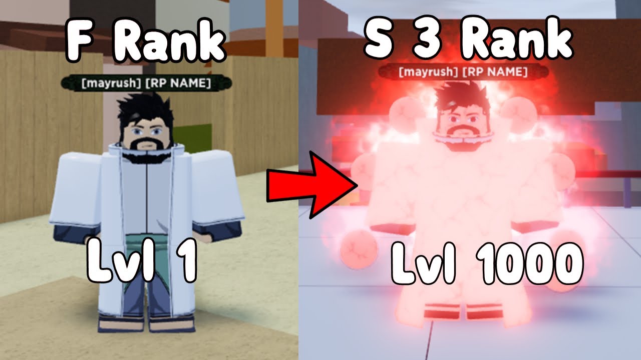 I Reached S3 Max Rank In Shindo Life Roblox! F Rank To Max Rank - YouTube