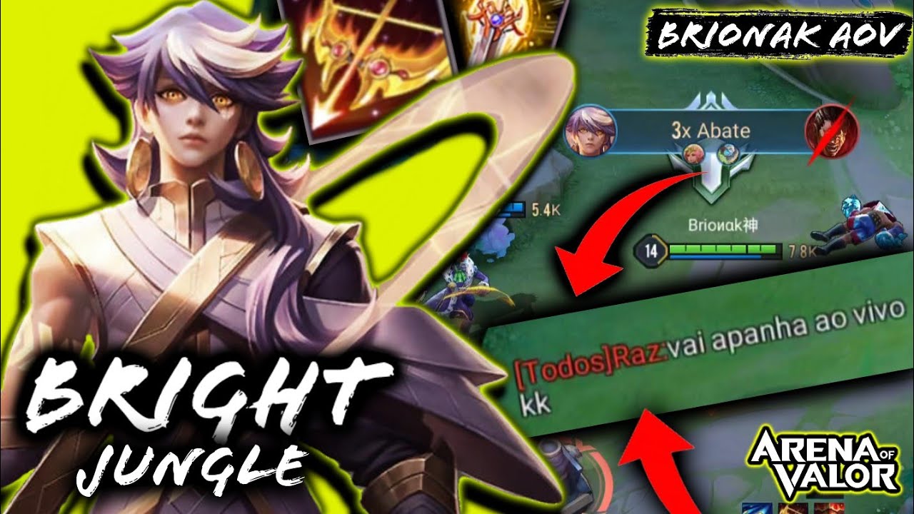 BRIGHT GAMEPLAY!!! (ARENA OF VALOR | RING OF VALOR | AOV | ROV) - YouTube