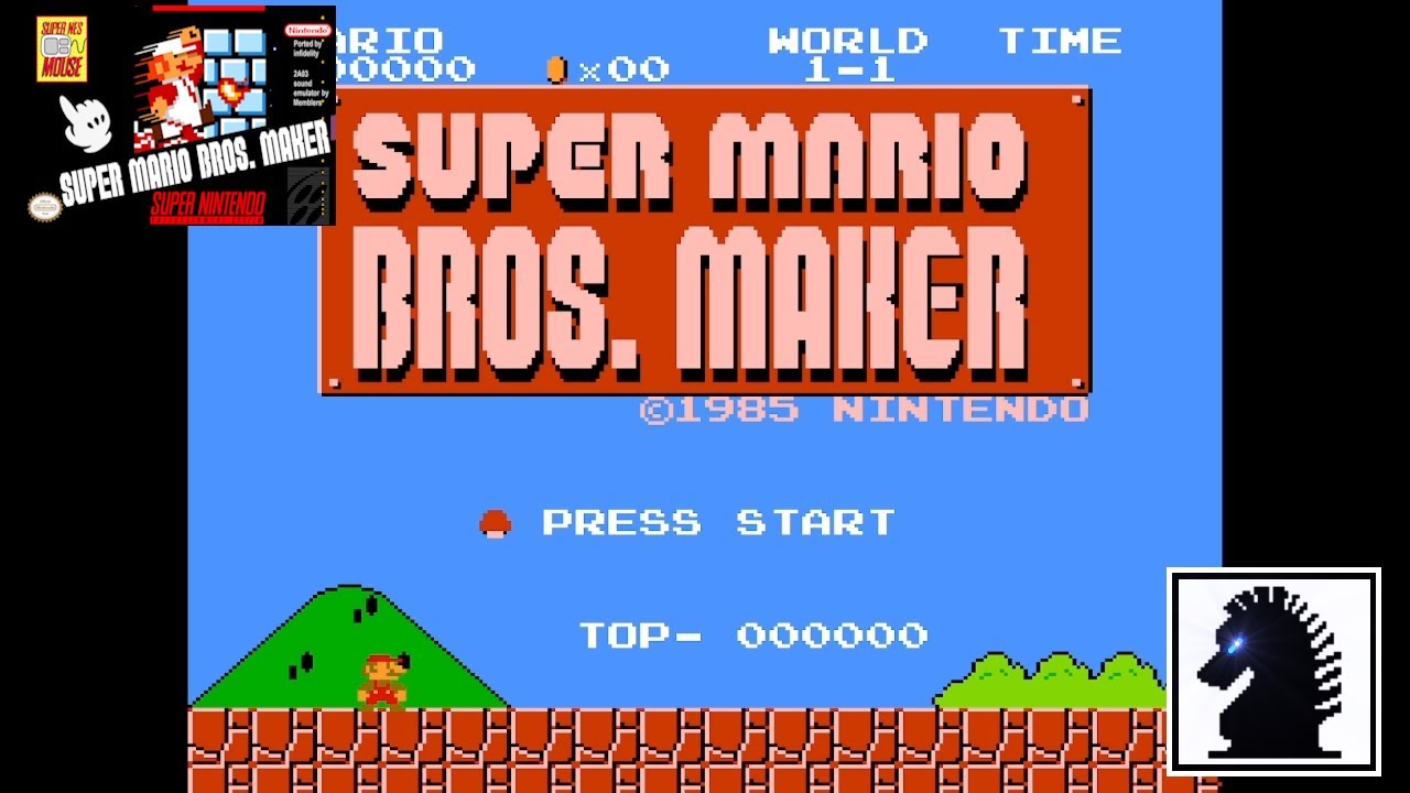 SNES Super Mario Bros. Maker (Beta) - YouTube