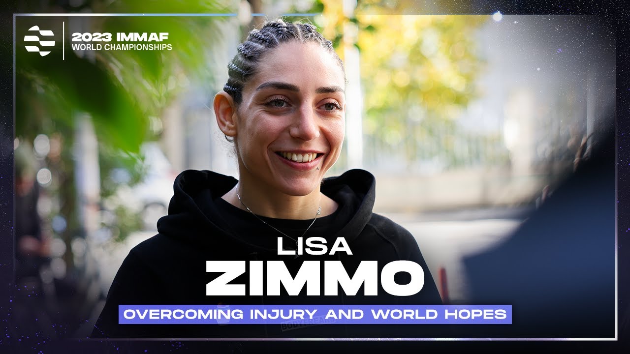 Lisa Zimmo: Recovering From Injury & Competing For Gold | 2023 IMMAF ...