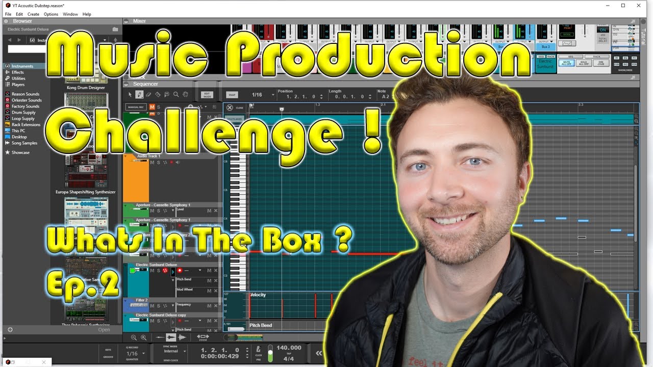 Music Production Challenge! (What's In the Box?) Ep.2 - YouTube