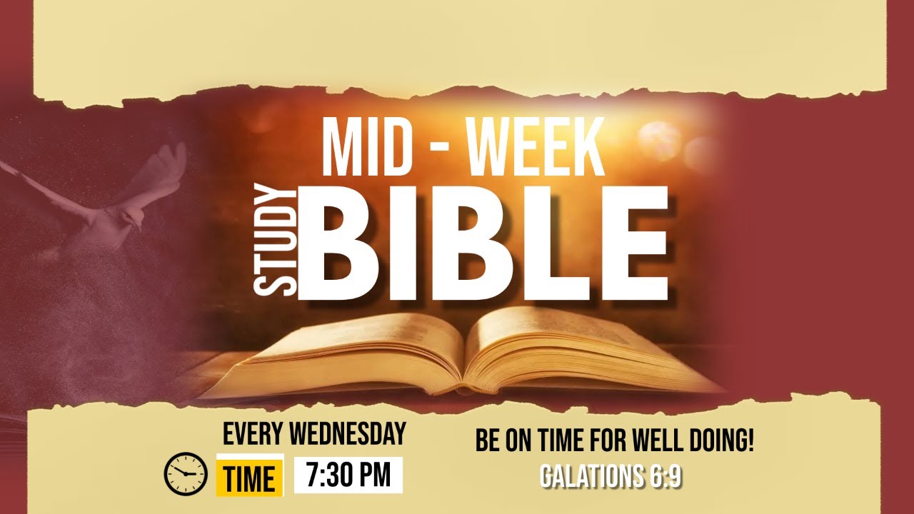 Mid Week Bible Study - YouTube