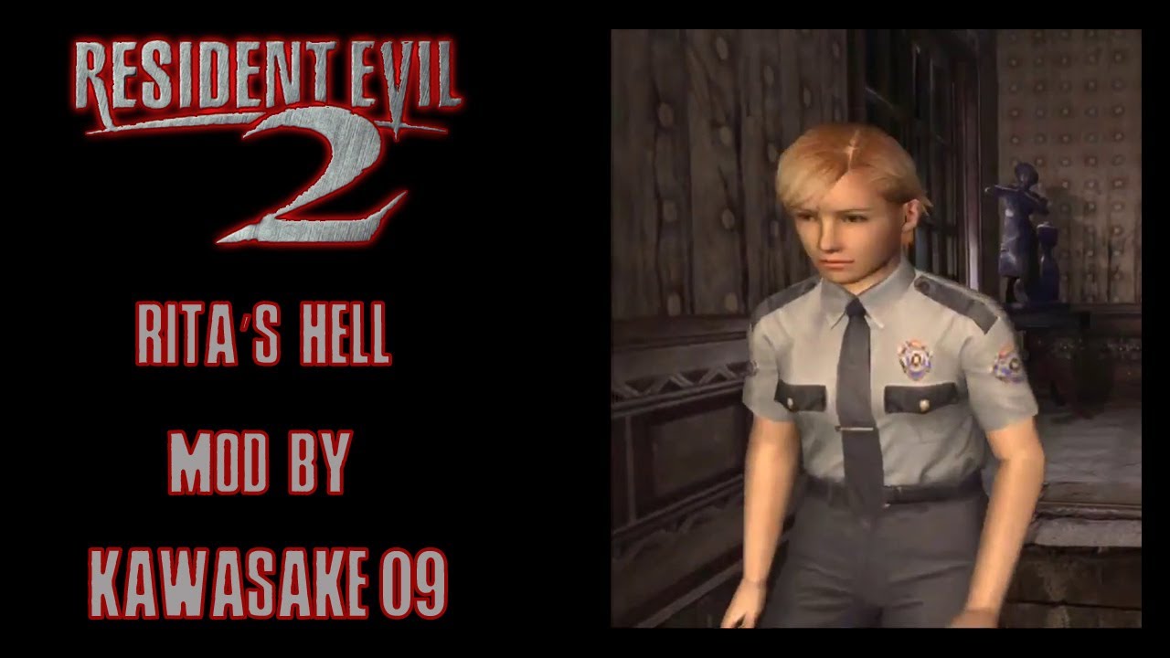 Resident Evil 2 Rita Hell Mod Full game play - YouTube