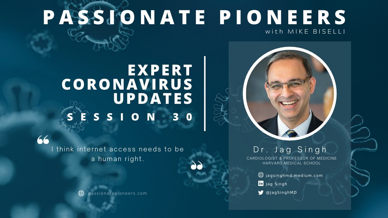Expert Coronavirus Updates with Dr. Jag Singh | Session 30 - YouTube