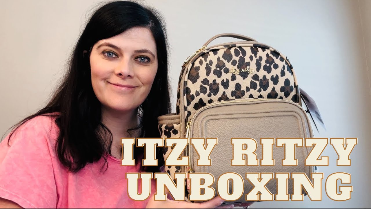 Itzy Ritzy Leopard Mini Plus Unboxing & Review - YouTube