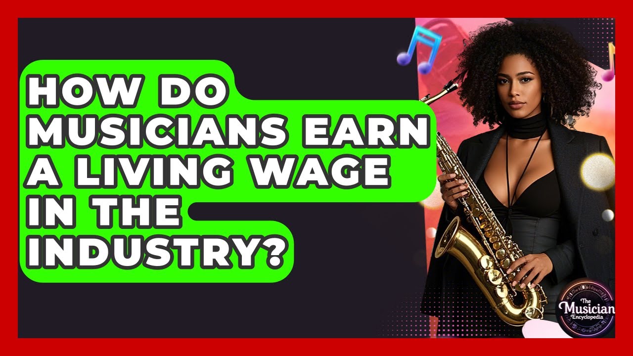 How Do Musicians Earn A Living Wage In The Industry? - The Musician ...