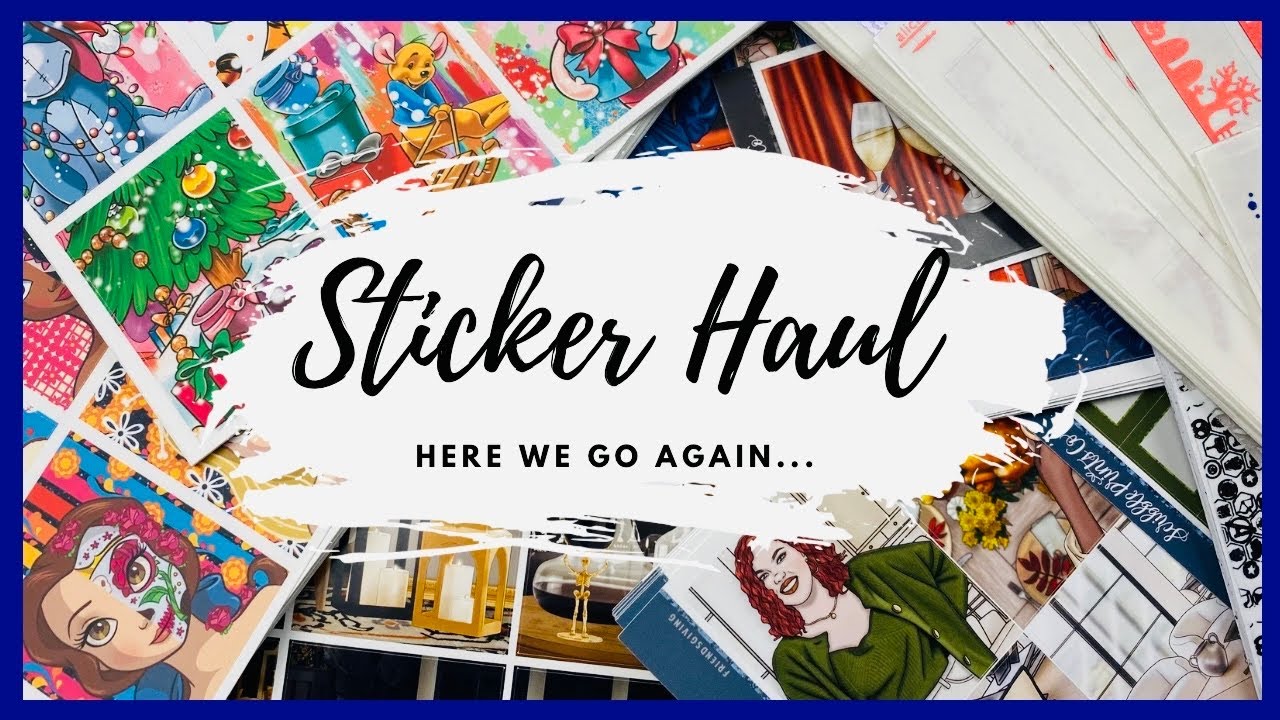 Planner Sticker Haul feat. Keatown, Happy Sticker Designs, Alicia Craft ...