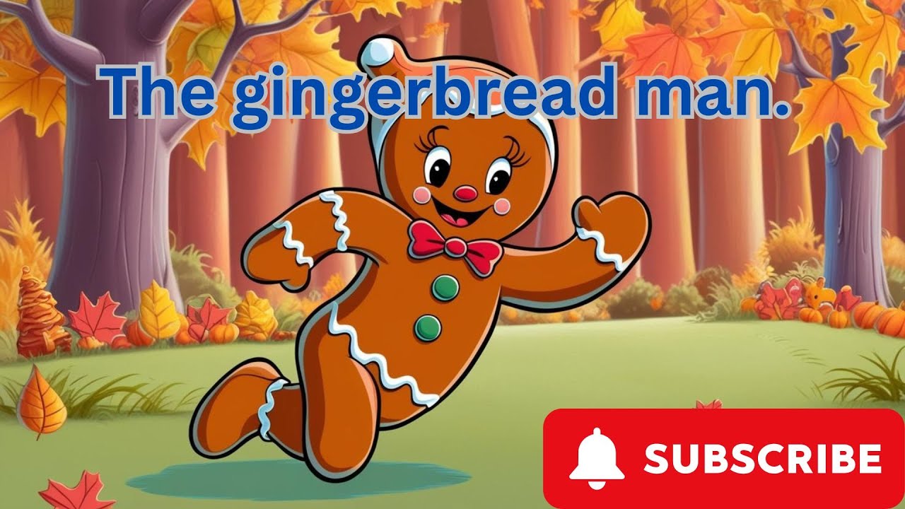 The Gingerbread Man | Full Story | Animated Fairy Tales For Children ...