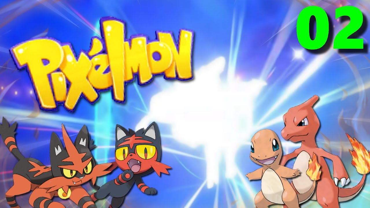 NOS STARTERS ÉVOLUENT ! (Pixelmon #2) - YouTube