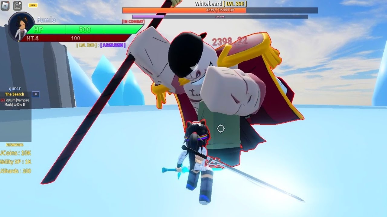 [AUT] Whitebeard Solo (Yone) | A Universal Time Roblox - YouTube