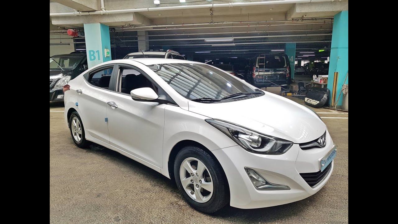 HYUNDAI ELANTRA MD THE AVANTE MD LPG AUTOMATIC CH16016131 - YouTube