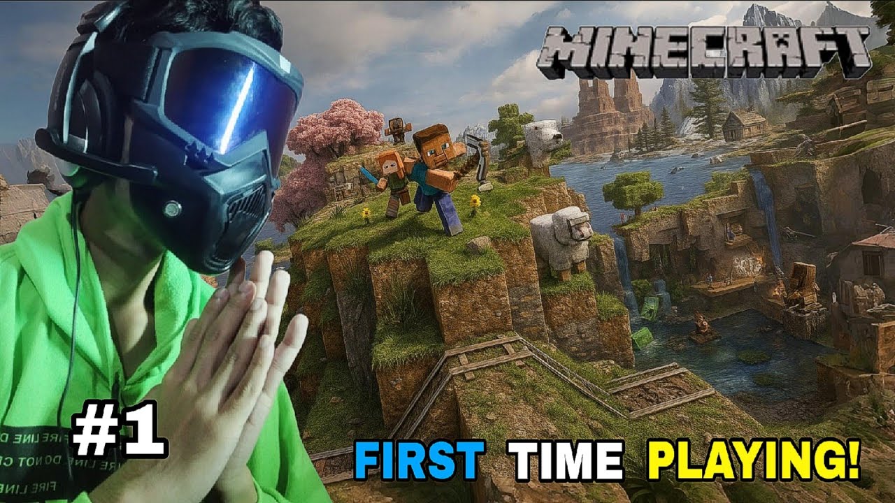 Minecraft Mobile First Time Gameplay | Exploring, Crafting & Surviving ...