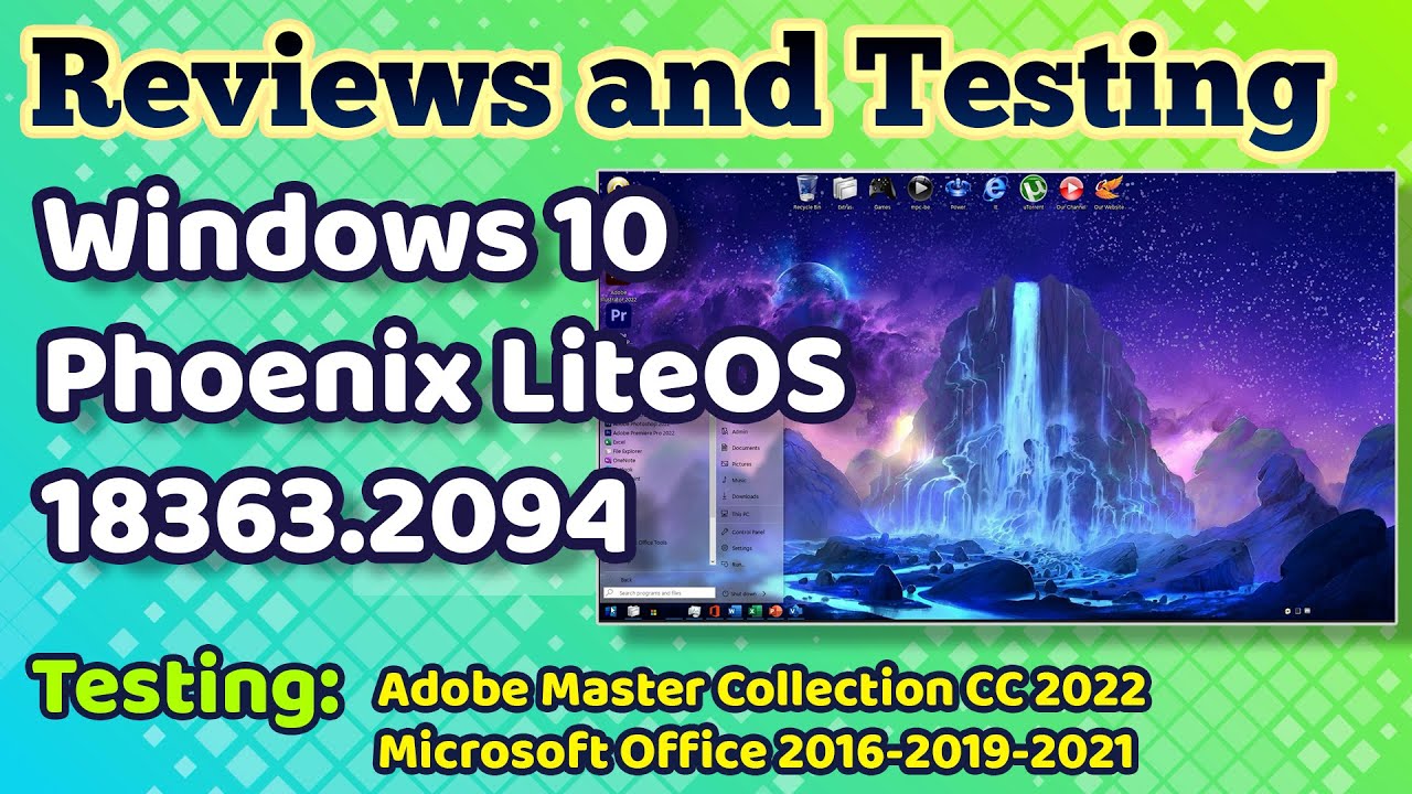 Review Phoenix LiteOS 10 Pro Plus SE 18363 2094 v3 by FBConan - YouTube