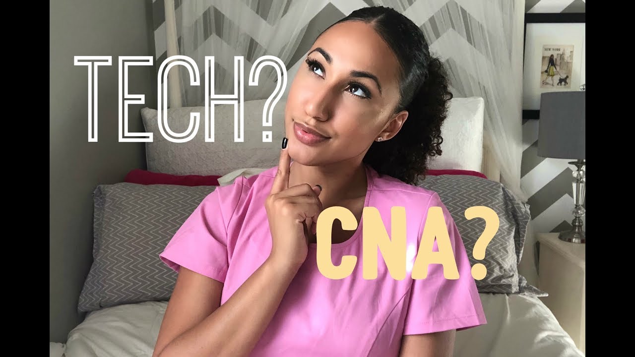 What Does A Tech/CNA Do?? Should You Be A Tech Before Starting Nursing ...