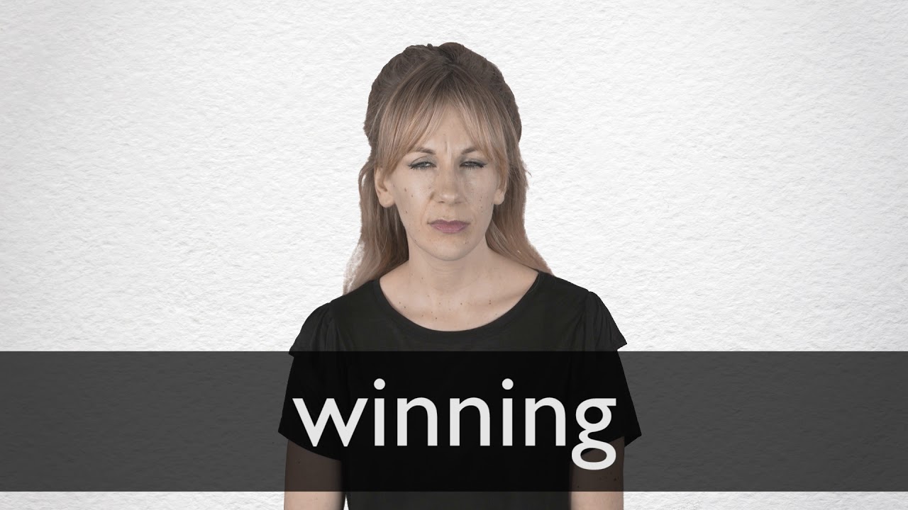 How to pronounce WINNING in British English - YouTube