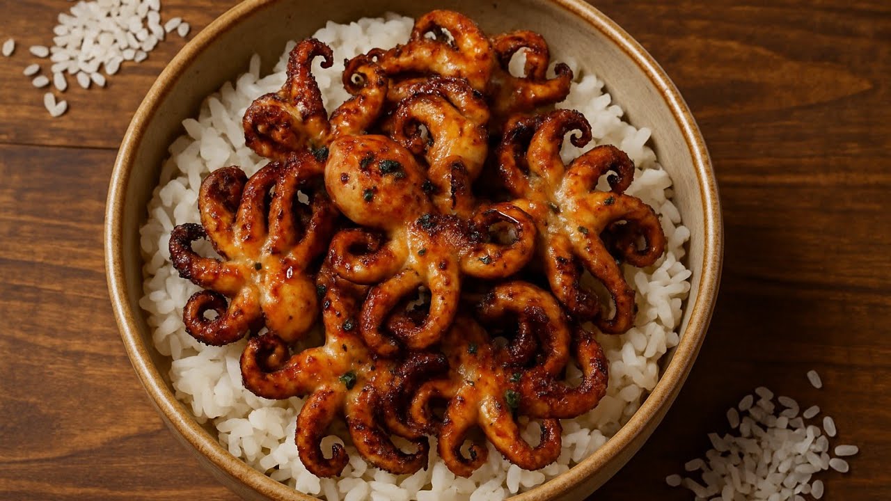 The Ultimate Filipino OCTOPUS Feast! 🐙 (Our Family Recipe) - YouTube