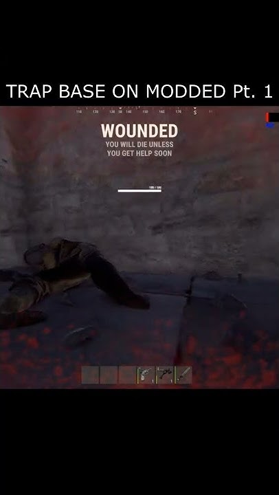 TRAP BASE ON MODDED Pt.1 #rust #rustshorts #rustpvp #rustmobile #rustraid #rusttrapbase # ...