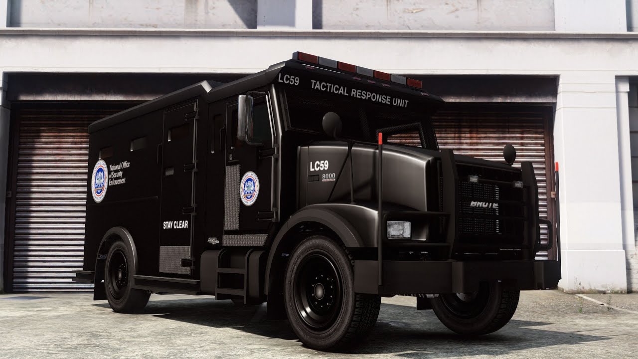 GTA V - Brute Enforcer (LCPD / NOOSE TRU) - YouTube