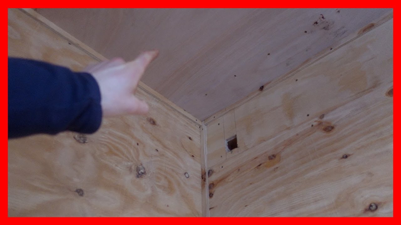 Shipping Container Boarding Out | Container Conversions - YouTube