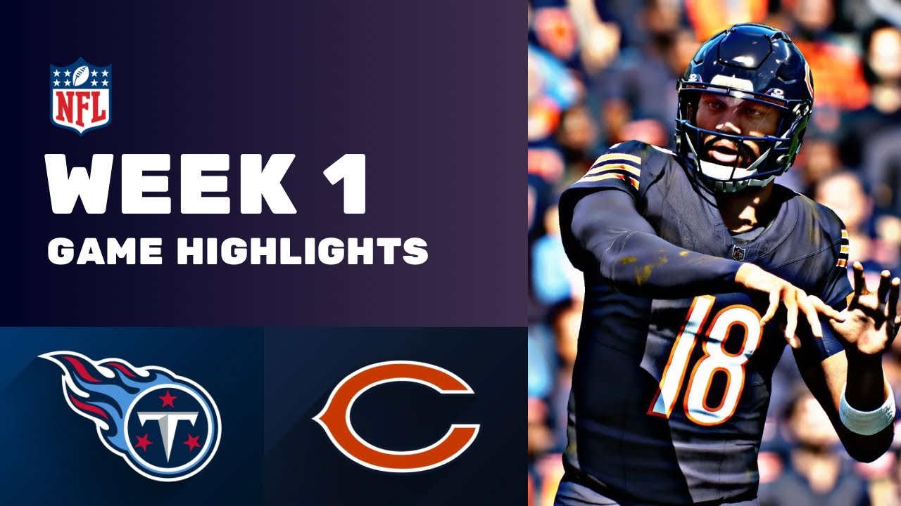 Titans vs. Bears Week 1 NFL Game Highlights - YouTube